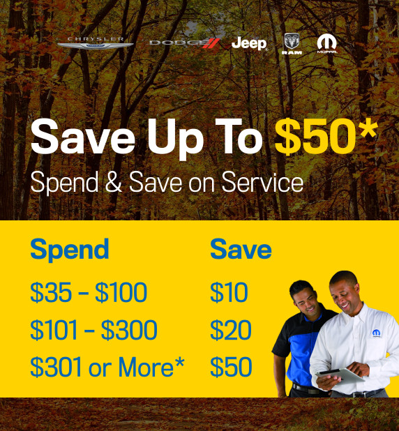 Service Specials | Mitchell Chrysler Dodge Jeep Ram
