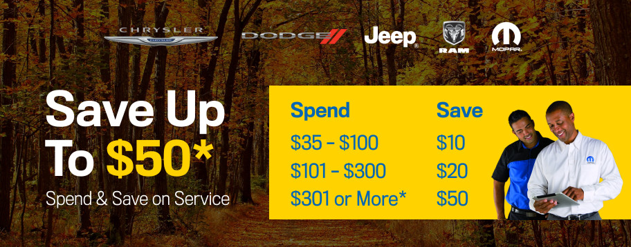 Service Specials | Mitchell Chrysler Dodge Jeep Ram