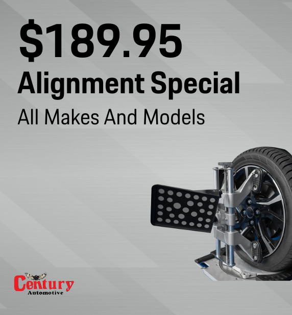 Alignment Special | Century Automotive Group